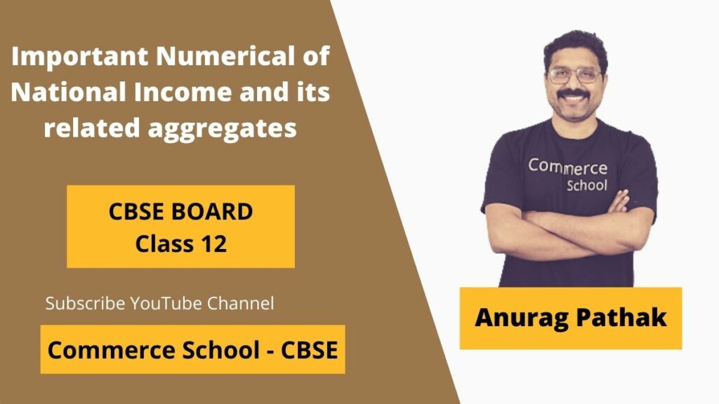 Important Numerical of National Income and related aggregates class 12 ...