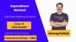 Expenditure Method Class 12 Economics, formula, definition, notes, pdf