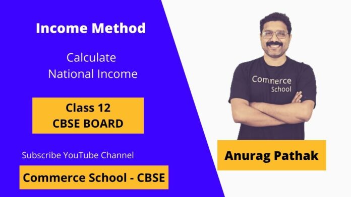 Income Method Class 12 Economics, formula, definition, notes, pdf